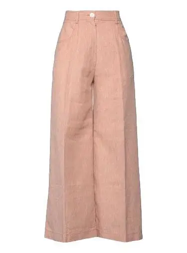 FORTE_FORTE Wide-leg Pants - Salmon Pink
