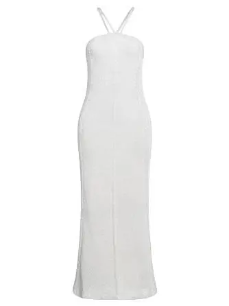 FORTE_FORTE Lime Midi Dress - White