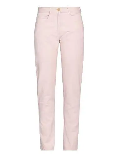 FORTE_FORTE Cotton And Hemp Straight-leg Jeans - Pink