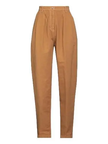 FORTE_FORTE Tapered Cotton Pants - Beige