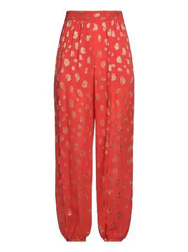 FORTE_FORTE Crepe Pants - Tomato Red