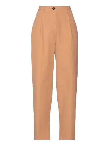 FORTE_FORTE Cotton Tapered Pants - Beige