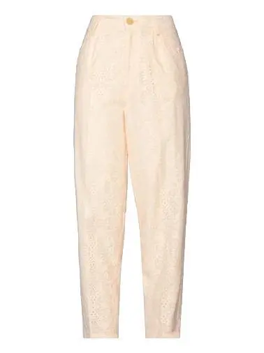 FORTE_FORTE Tapered Cotton-blend Pants - Pink