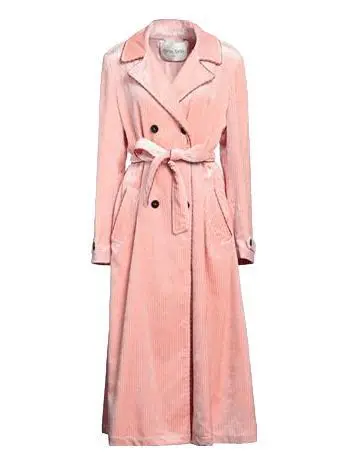 FORTE_FORTE Viscose Cotton Coat - Pink