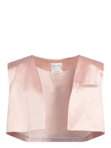 FORTE_FORTE Tailored Vest - Pink