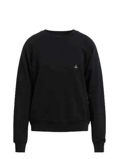 VIVIENNE WESTWOOD Cotton Fleece Sweatshirt - Black