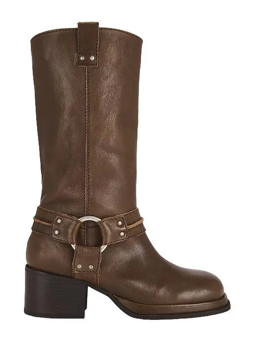 Free People Anok Harness Boots - Stone