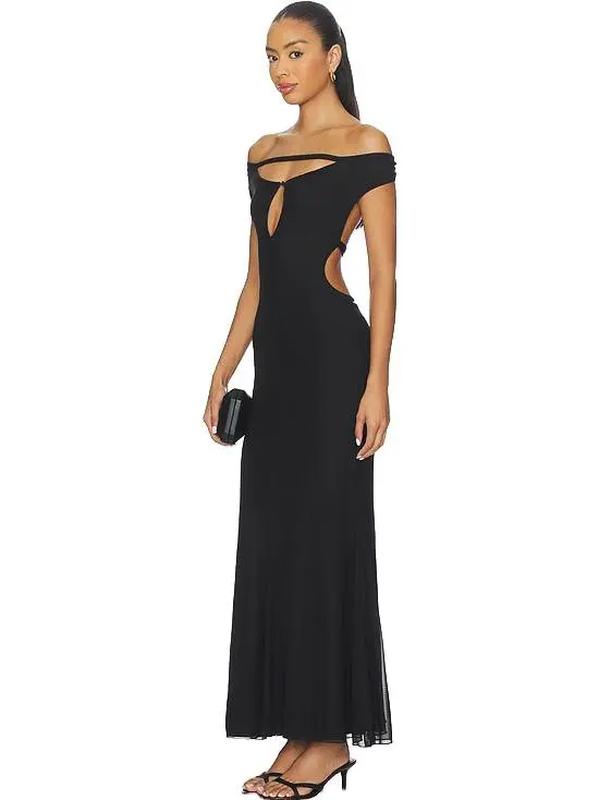 TIGER MIST Kerrigan Maxi Dress - Black