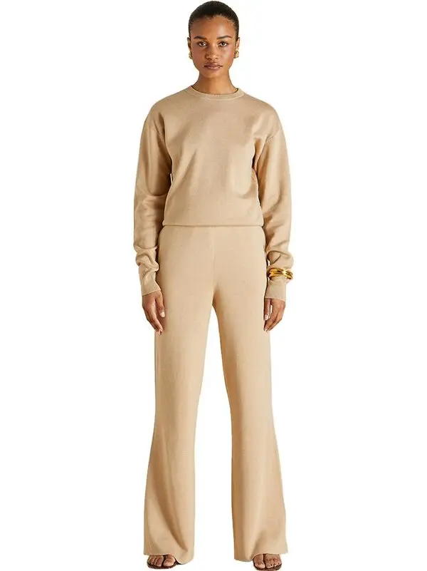 Olivia Von Halle Carmel Shanghai Tracksuit - Beige