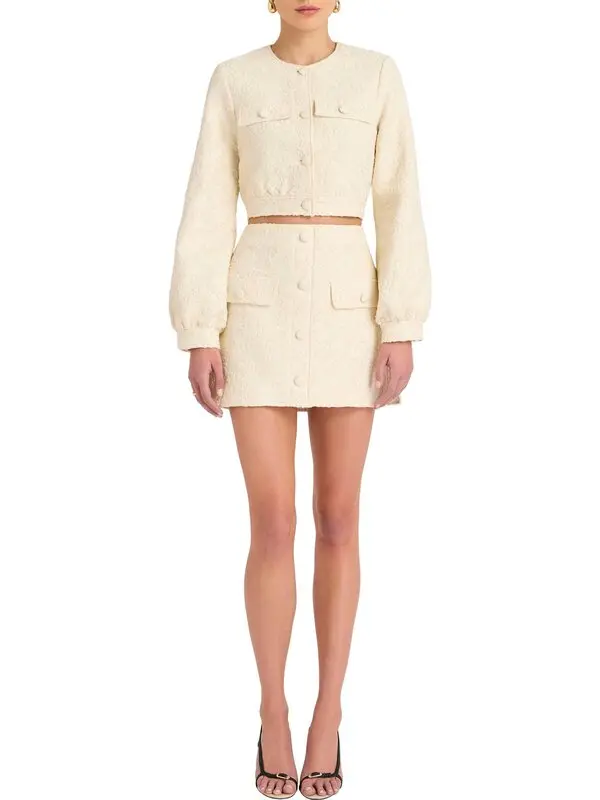 Amanda Uprichard Bello Jacket - Muslin