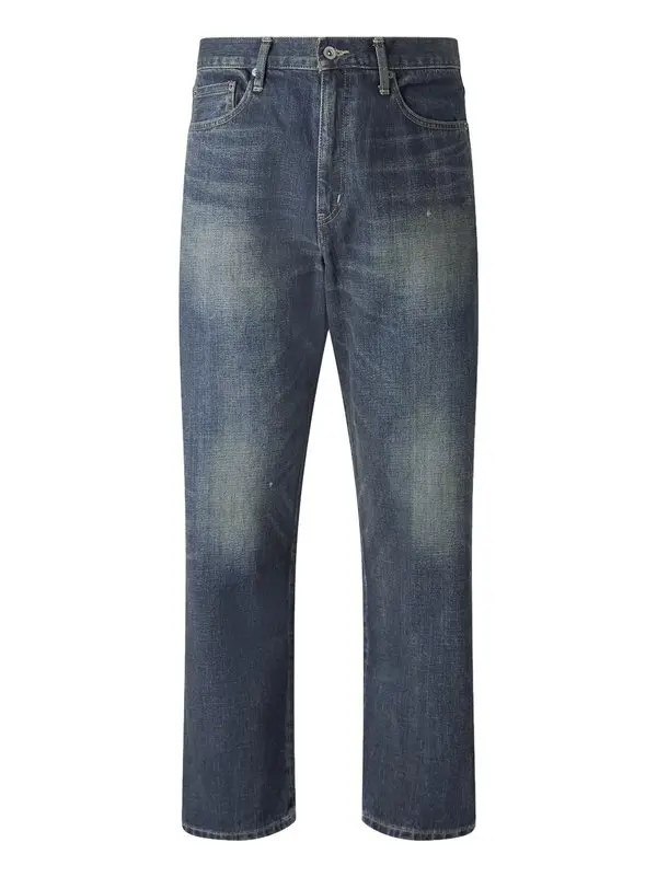 NEIGHBORHOOD Straight-leg Selvedge Jeans - Blue