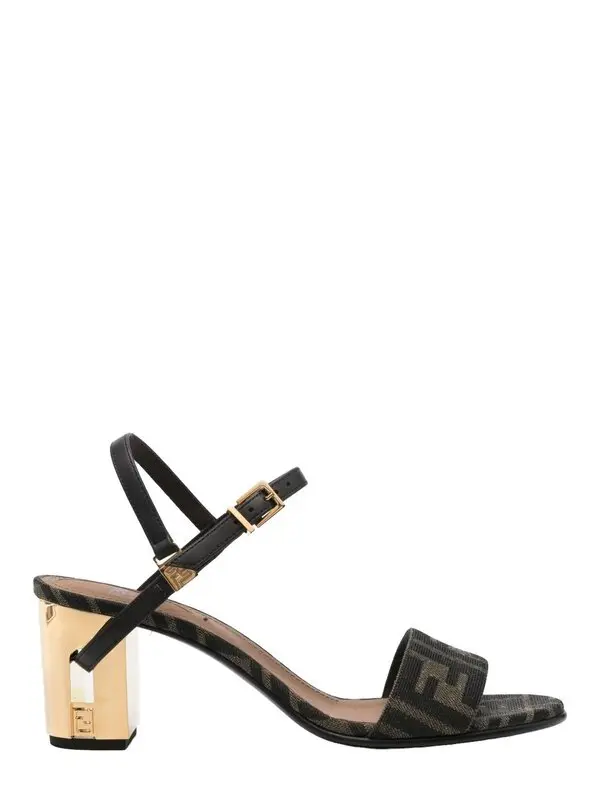 Fendi Heeled Sandals - Brown