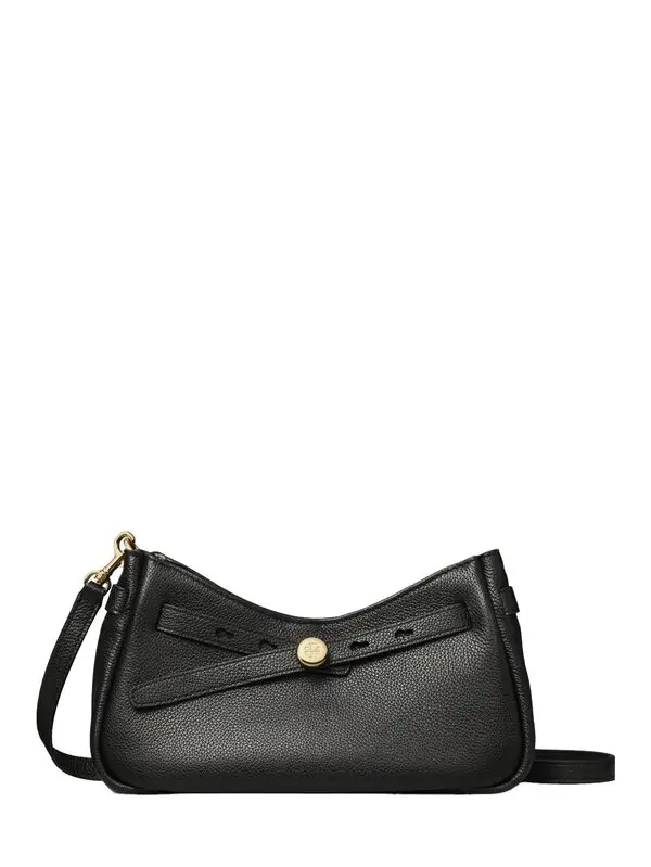 Tory Burch Leather Crossbody Bag - Black
