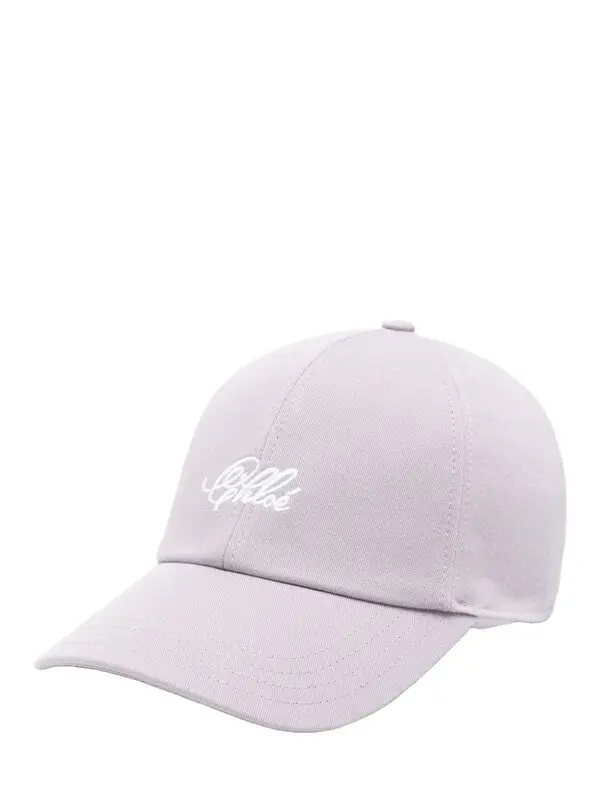 Chloé Charms Baseball Cap - Purple
