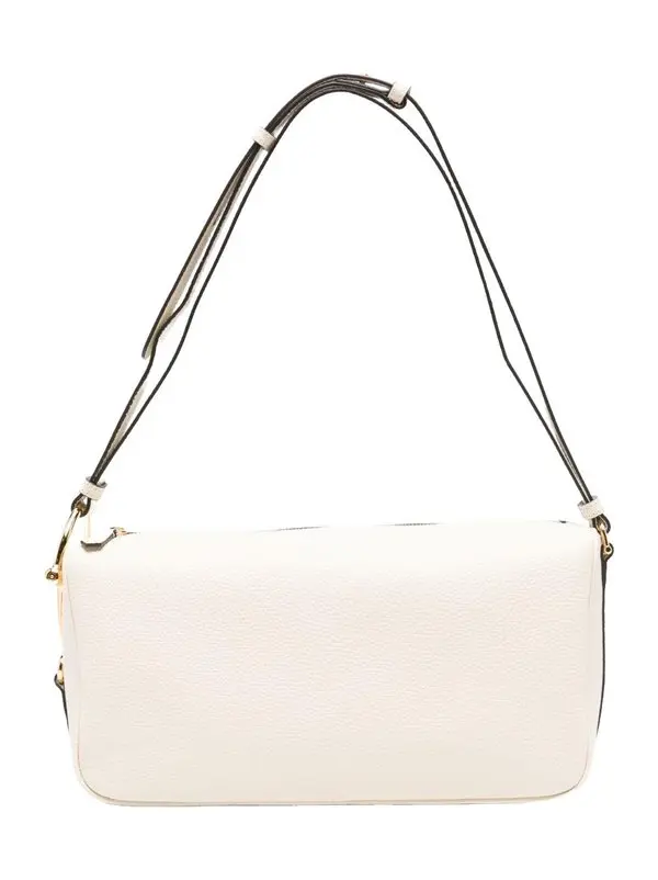 Gucci Half Horsebit Medium Shoulder Bag - White