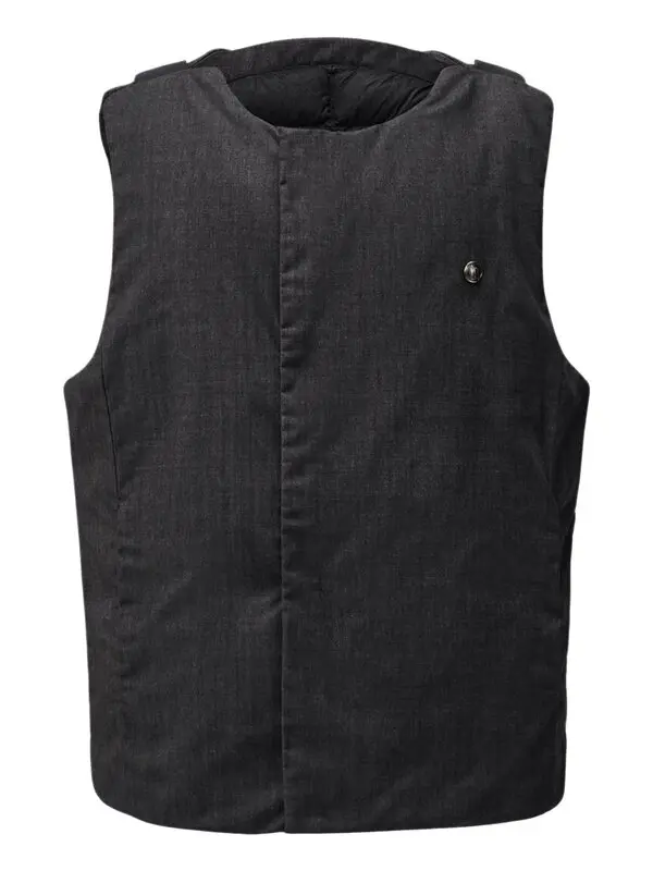 MASSIMO OSTI STUDIO Vest Chapter 11 - Black