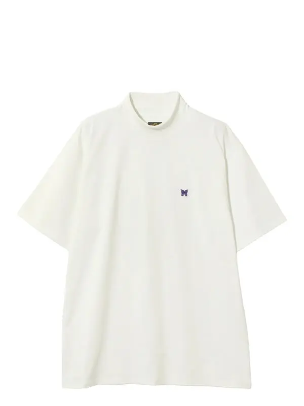 Needles High-neck Polo Shirt - White