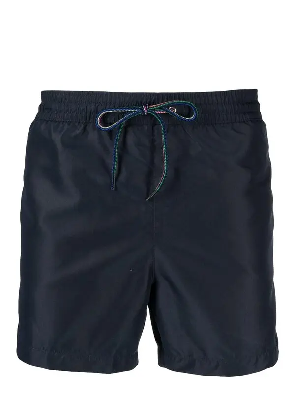 Paul Smith Zebra Logo Swim Shorts - Black