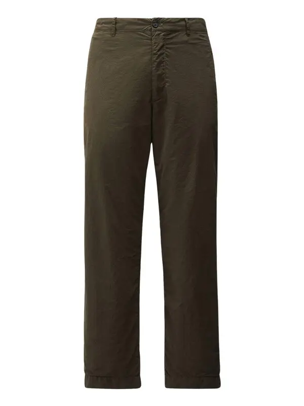 MASSIMO OSTI STUDIO Micro Taslan Trousers - Green