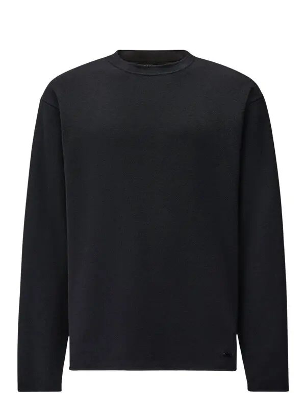 MASSIMO OSTI STUDIO Long Sleeve Sweatshirt - Black