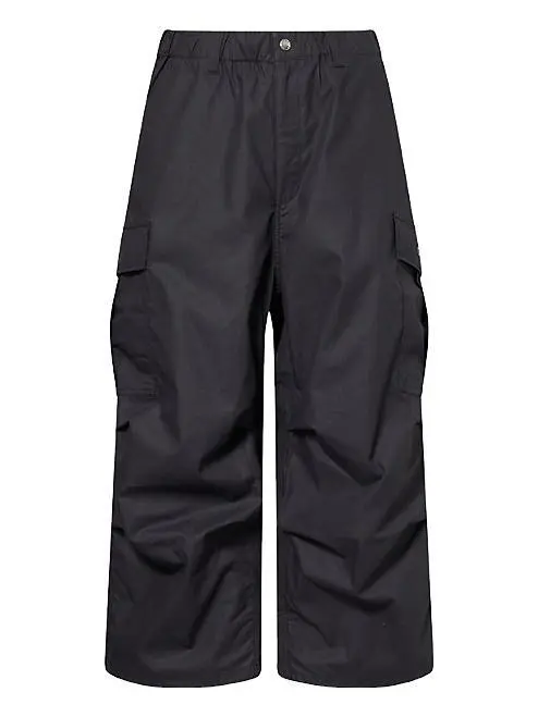 A BATHING APE Ripstop Cargo Cotton-poplin Trousers - Black
