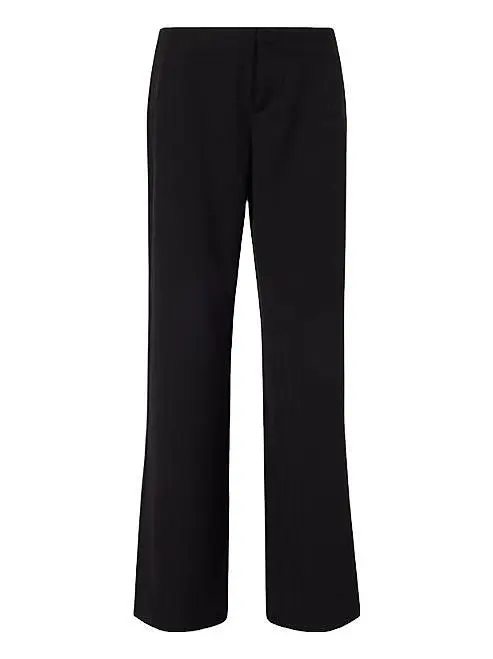 REFORMATION Vida Low-rise Trousers - Black