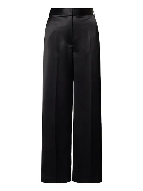 Camilla And Marc Aviana Straight-leg Woven Trousers - Black