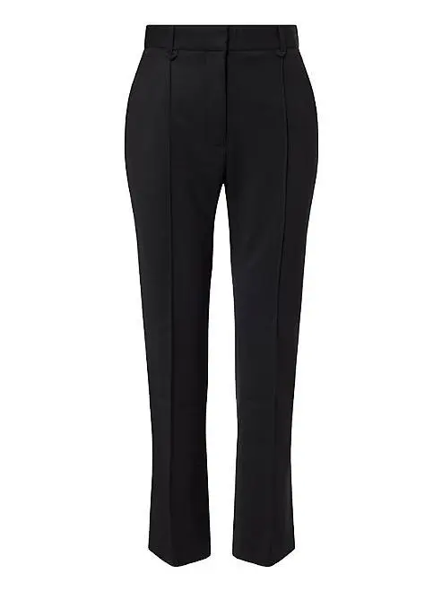 Camilla And Marc Issa Crop-leg Stretch-wool Trousers - Black