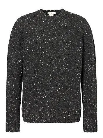 THE ROW Speckled Cashmere Jumper - Charcoal Melange