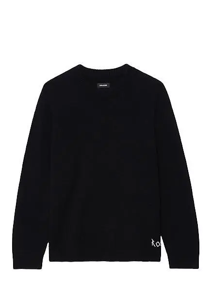 Zadig&Voltaire Merino-wool And Cashmere Jumper - Black