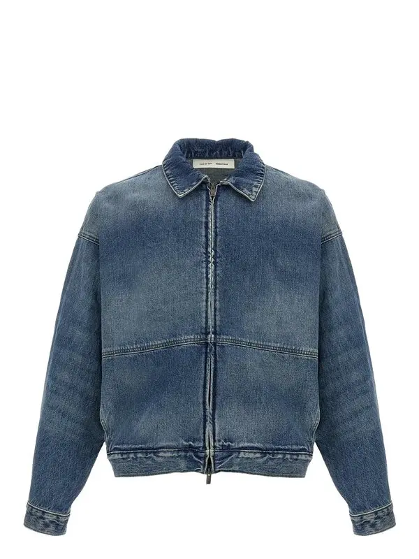 Fear Of God Denim Trucker Jacket - Blue