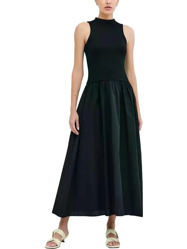MARCELLA Montrose Sleeveless Midi Dress - Black