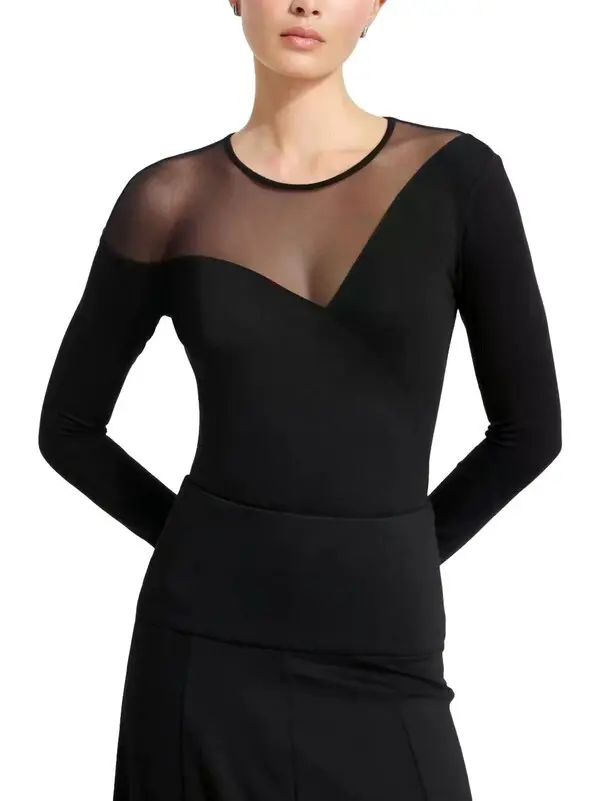 MARCELLA Long-sleeve Top - Black