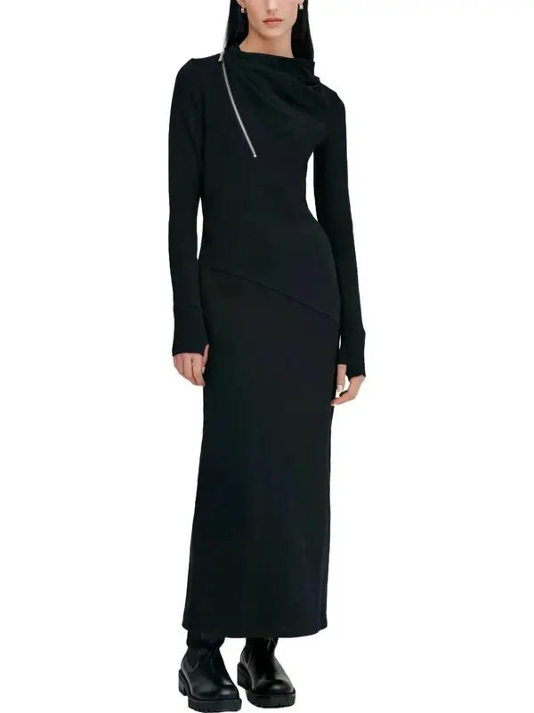 MARCELLA Broome Cowl-neck Maxi Dress - Black
