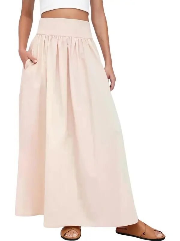 MARCELLA Raven Long Skirt - Neutrals