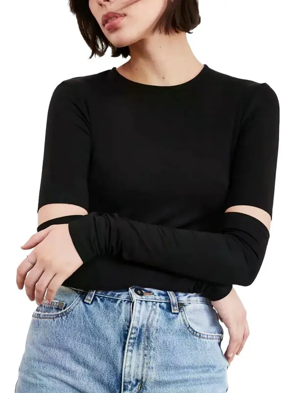 MARCELLA Indra Long-sleeve Top - Black