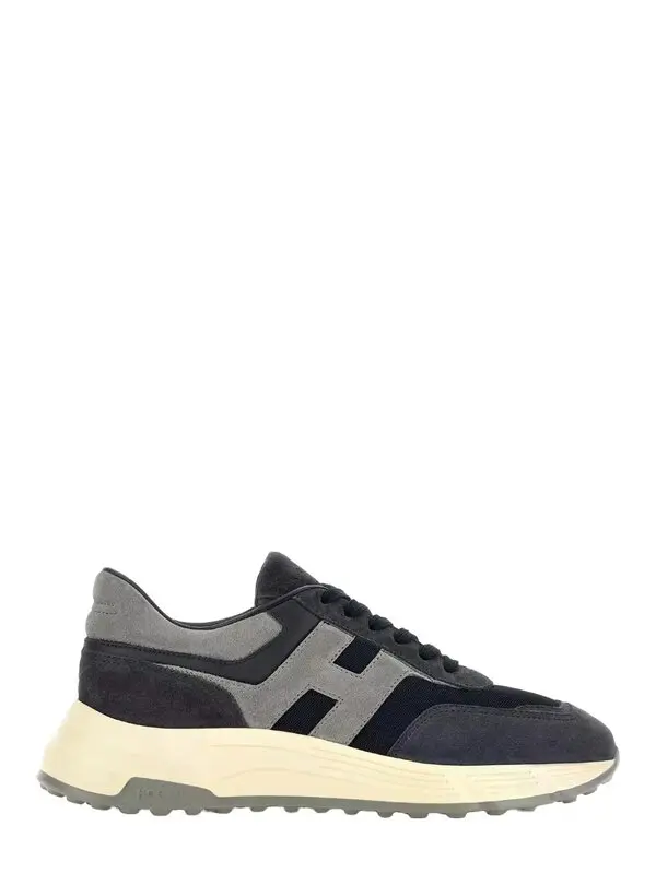 Hogan Hyperlight Leather Sneakers - Blue