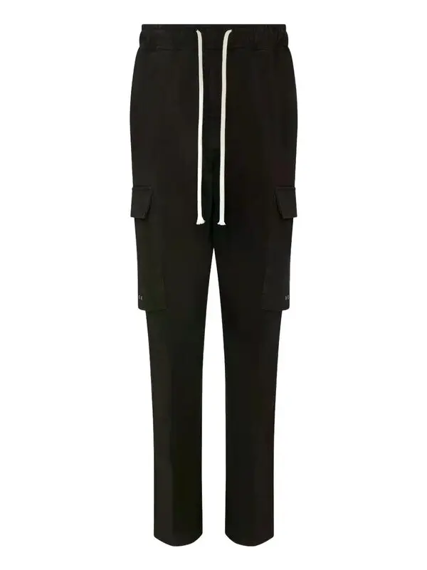 STATE OF ORDER Drawstring Cargo Trousers - Black