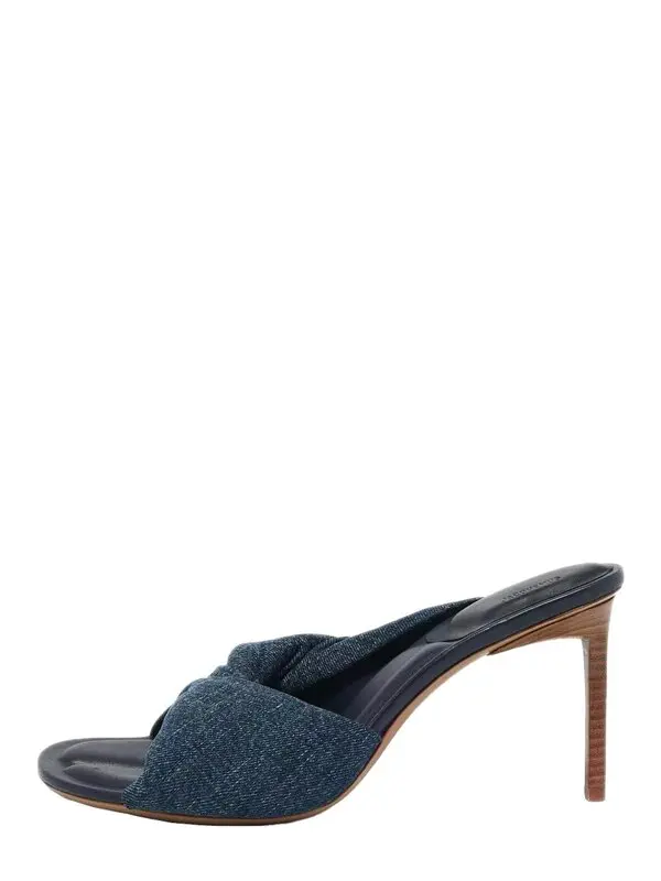 Jacquemus La Banana 90mm Heeled Sandals - Blue