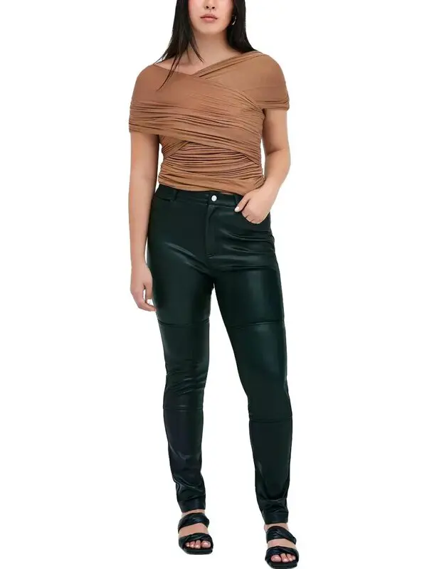 MARCELLA Alyssa Straps-detail Top - Brown
