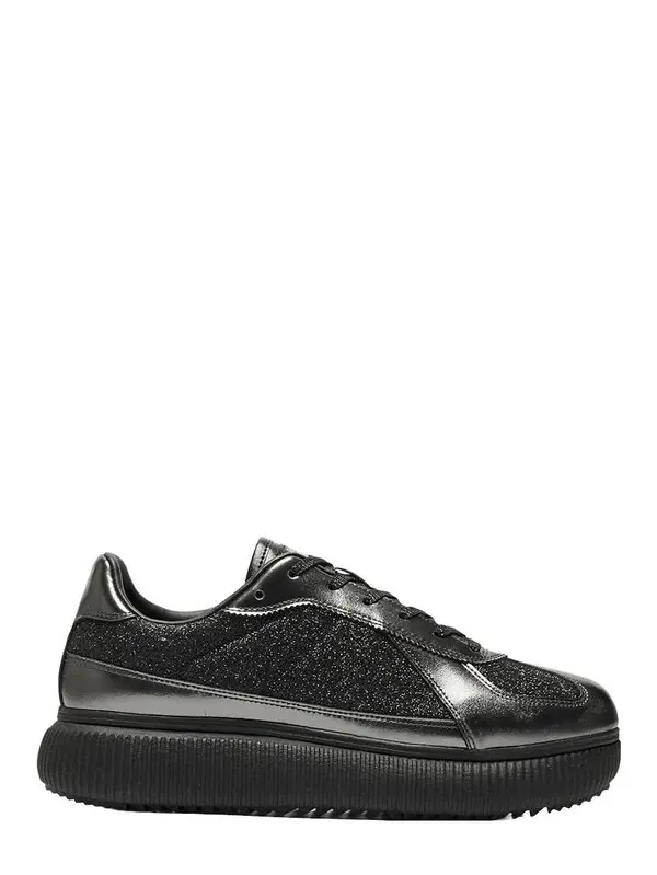 Onitsuka Tiger Delecity Glitter Packin Sneakers - Black/gunmetal