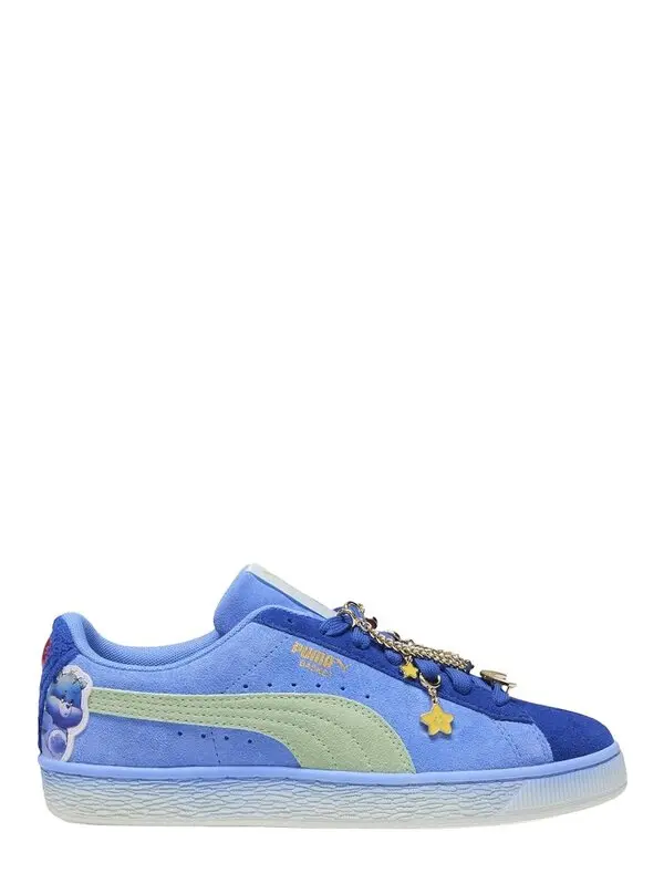 PUMA Basket Care Bears X Sesame Street Sneakers - Vivid Blue/dusky Blue/pure Green