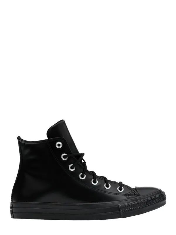 CONVERSE Chuck Taylor All Star Leather High-top Sneakers - Black/total Eclipse
