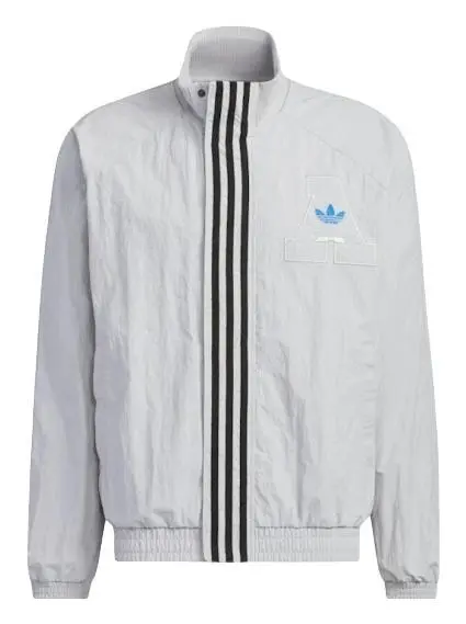 Adidas Rifta Sport Windbreaker Jacket - Light Grey