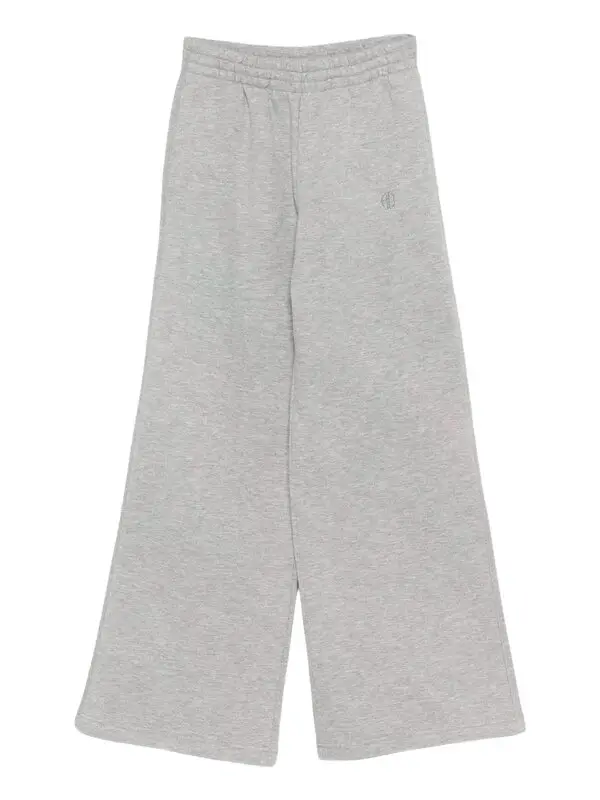 ANINE BING Kacey Logo-detail Track Pants - Grey