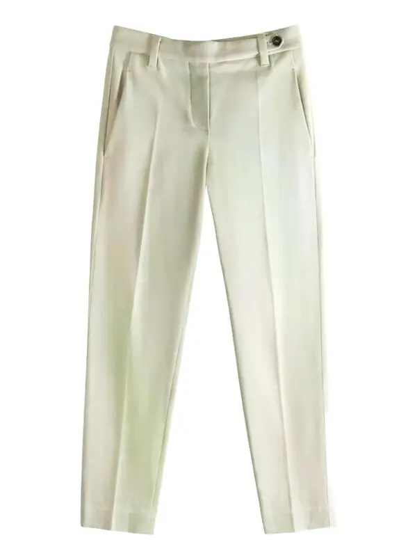 Brunello Cucinelli Button Closure Trousers - Neutrals