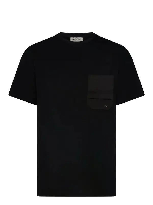 STATE OF ORDER Pocket T-shirt - Black