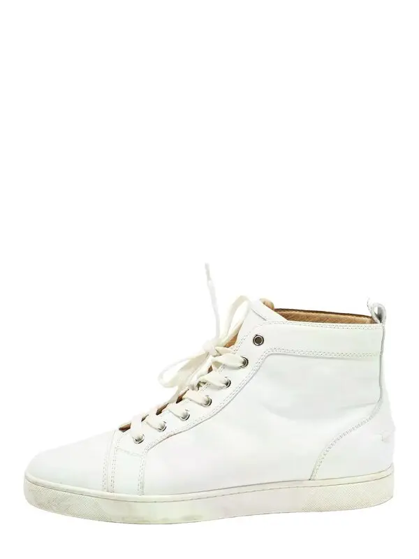 CHRISTIAN LOUBOUTIN Louis High-top Sneakers - White