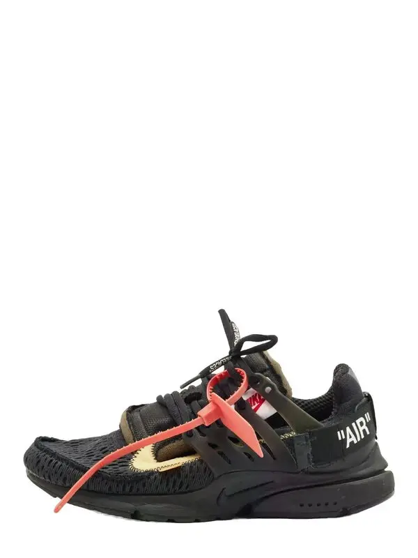 Nike X Off White Air Presto Lace-up Sneakers - Black
