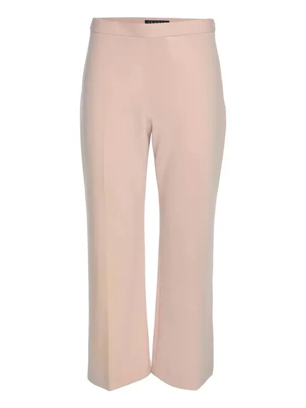 Theory Pressed-crease Trousers - Pink